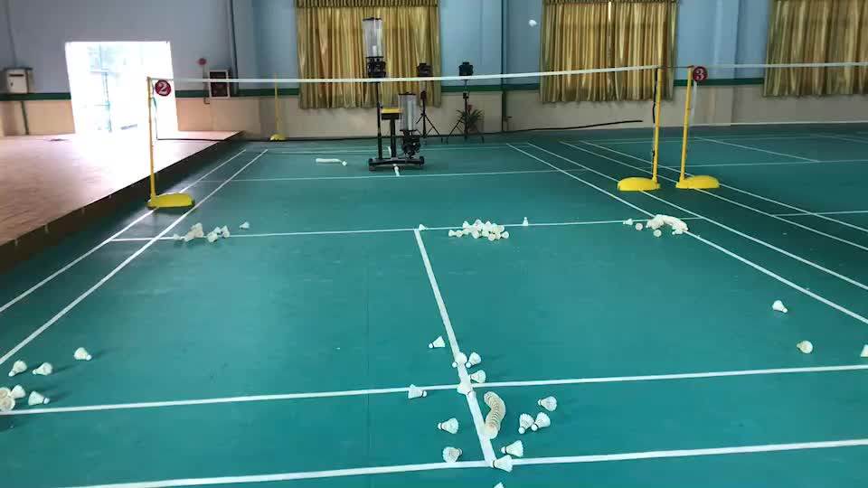 Two Head Badminton Shuttlecock Shooter Shuttlecock Shooting Machine ...