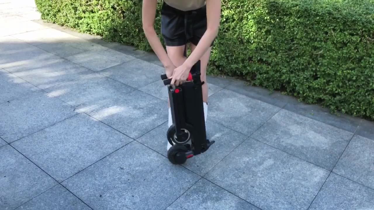 Light Weight Motor Portable Backpack Scooter Folding Electric Scooter ...