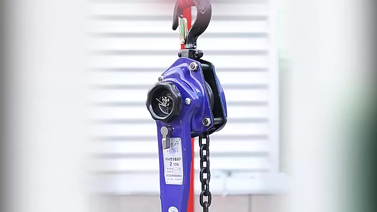 Hand Chain Hoist 1 Ton 10ft Chain Block And Tackle Pulley System ...