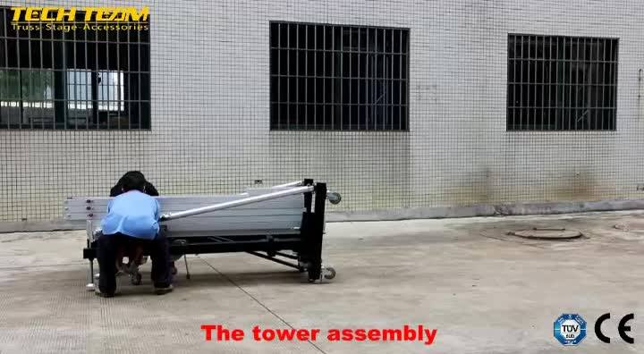 Max Loading 400kg 5.4m Truss Lifting Winch Line Array Lift - Buy Line ...