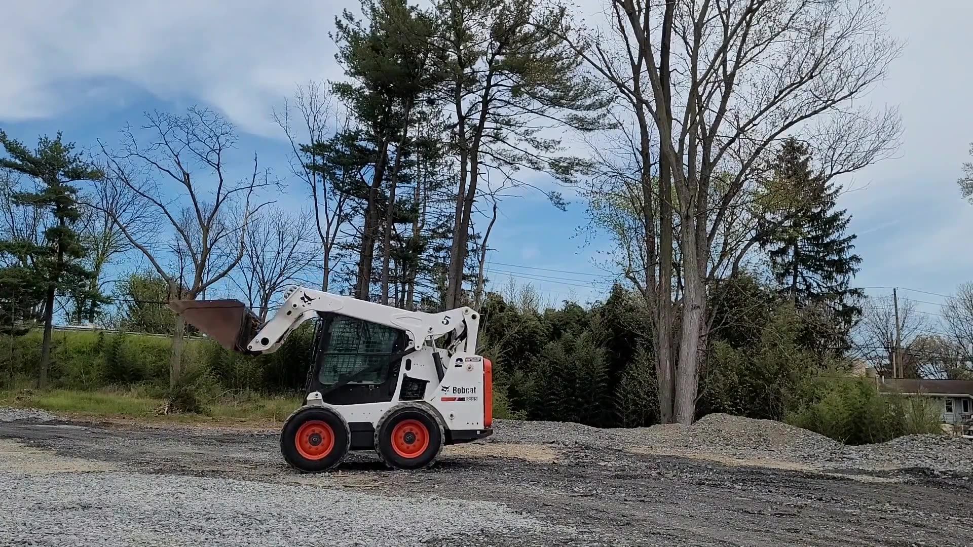 Affordable 2016 Wheeled Skid Steer Bobcat S595 Epa Skid Steer With ...
