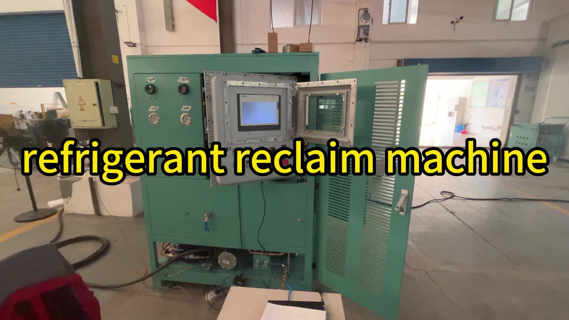 4hp Refrigerant Recovery Recycling System R134a R407c Recovery Ac Gas ...