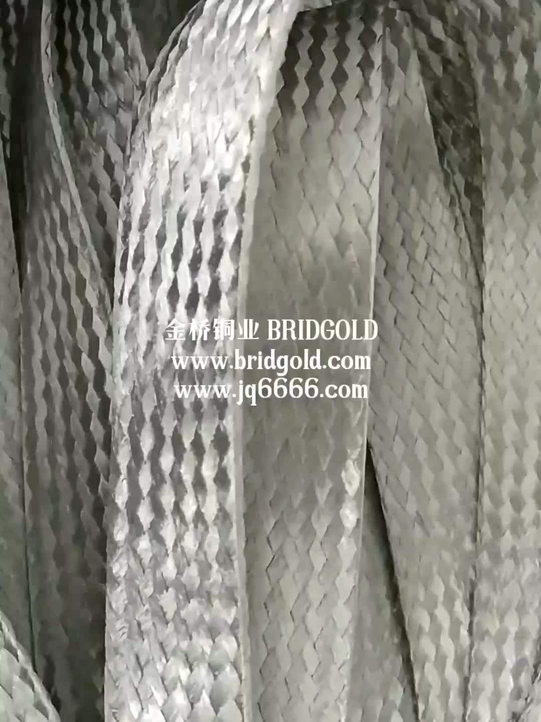 Flat Tinned Copper Braid 7/8'' Width 50' Length,Flexible Copper Braid ...