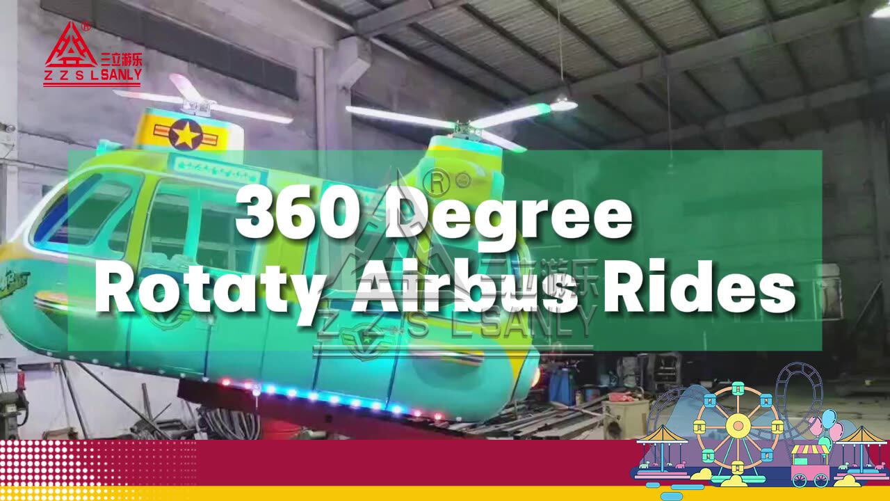 360 Degree Helicopter Rides New Miami Trip Amusement Equipment ...