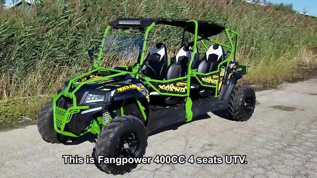 Fangpower Ce Epa Certificate Steel Frame Road Legal Side By Side 400cc ...