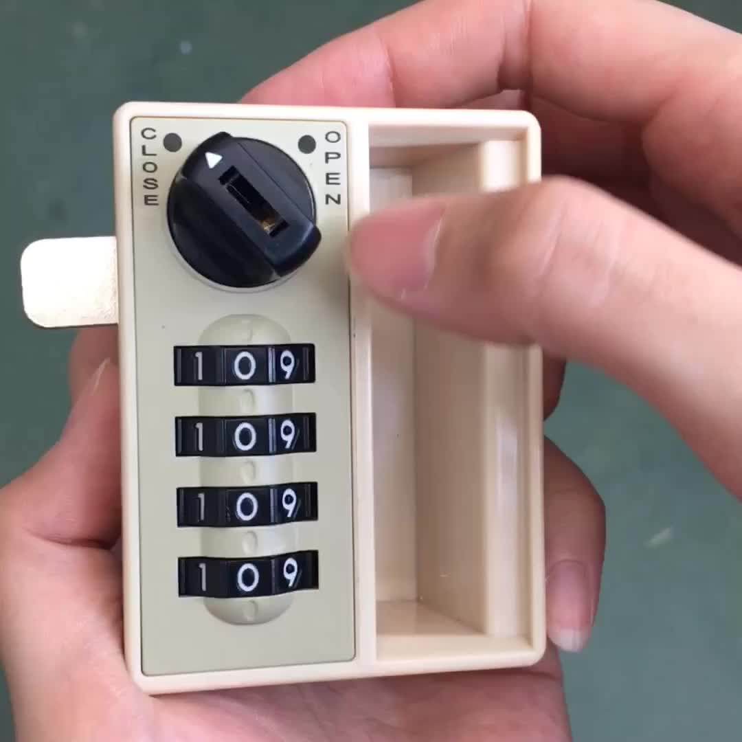 4 Digit Combination Lock System For Abs Plastic Locker Cabinet - Buy ...