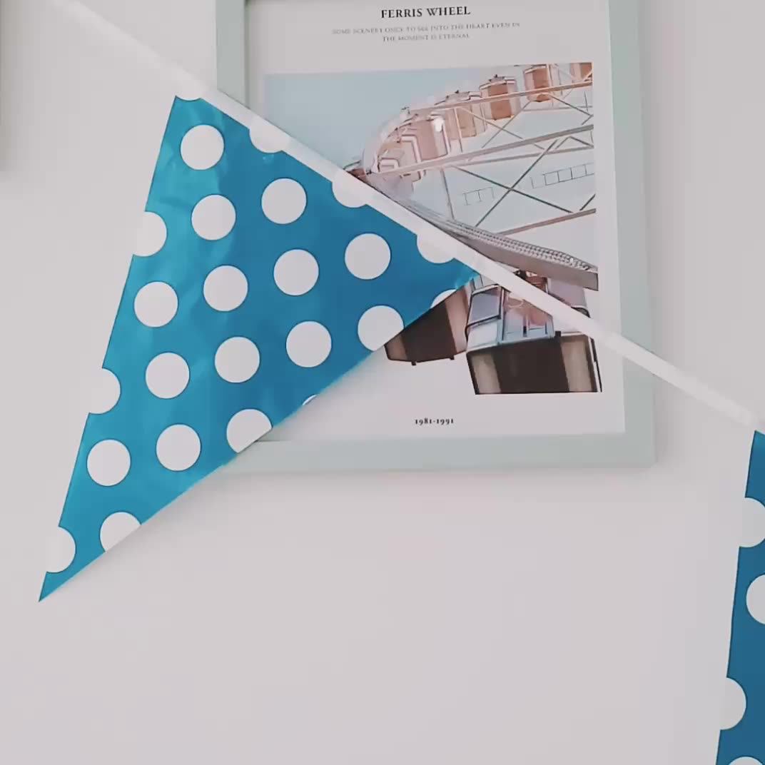 Small Custom Printed Pennant Flags Blank Triangle Flags - Buy Blank ...