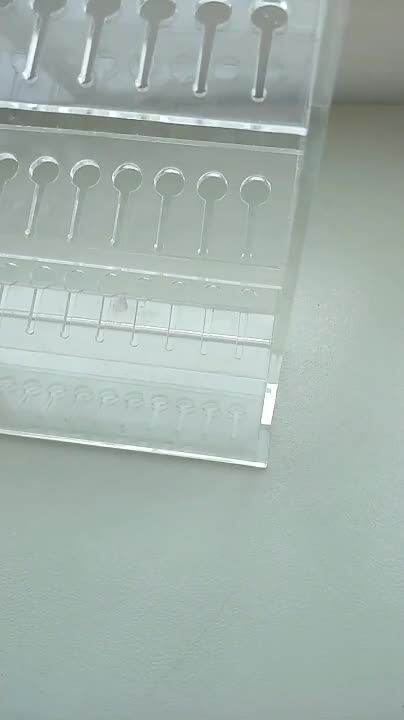 Gaby Acrylic Jewelry Piercing Display Stand Faux Real Artificial ...