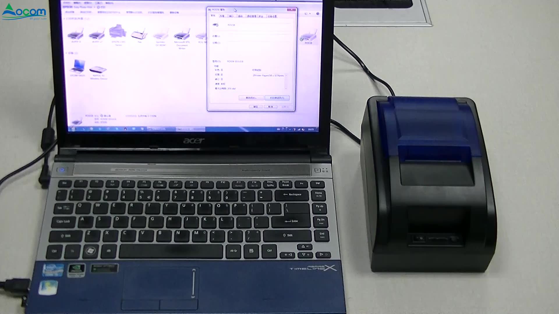 Pos58 Impresora De Etiquetas Pos Thermal Receipt Printer With Built-in ...