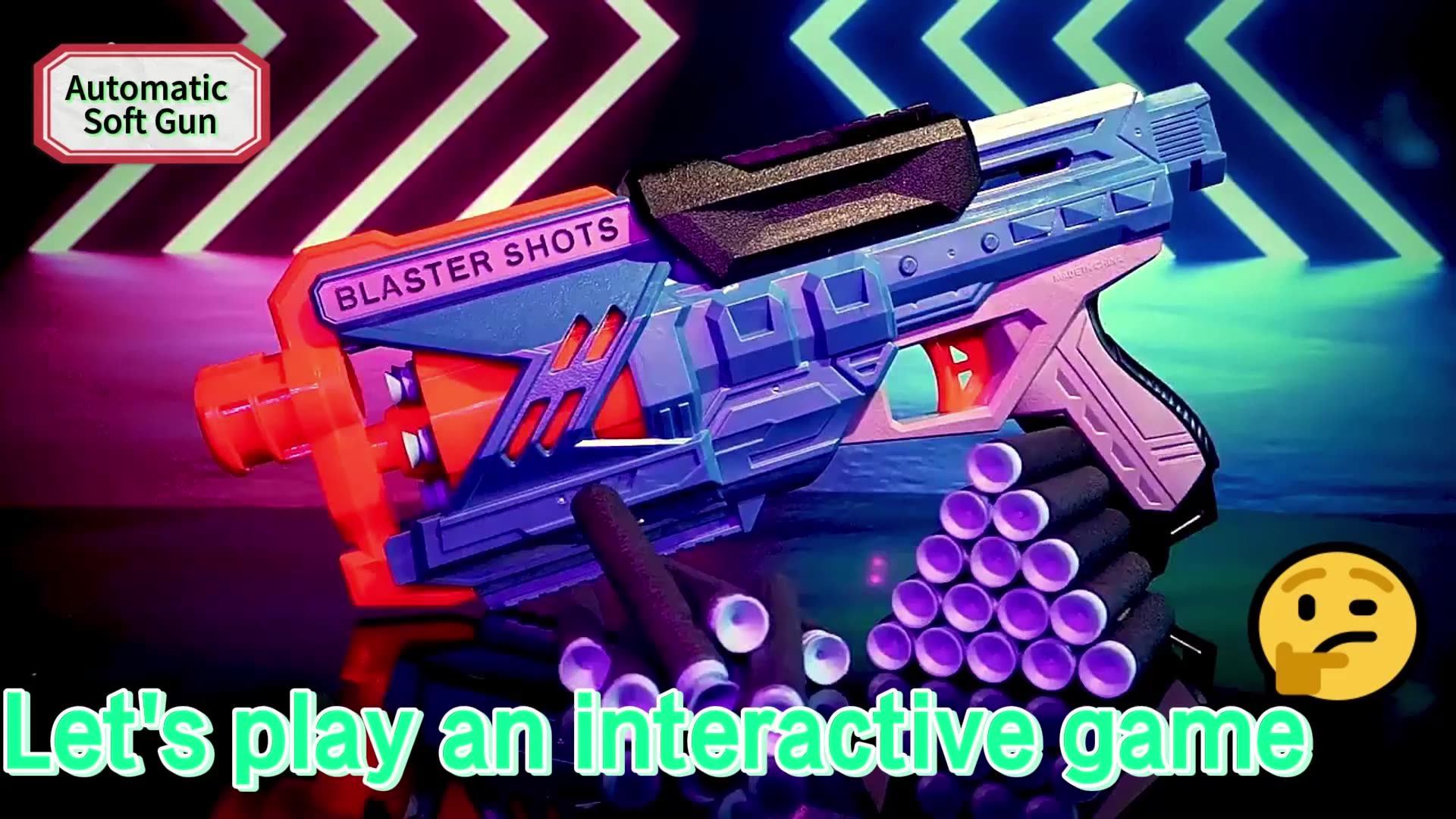 Realistic Shell Ejecting Toy Pistol Gun Soft Bullet 1911 Eagle 9mm ...