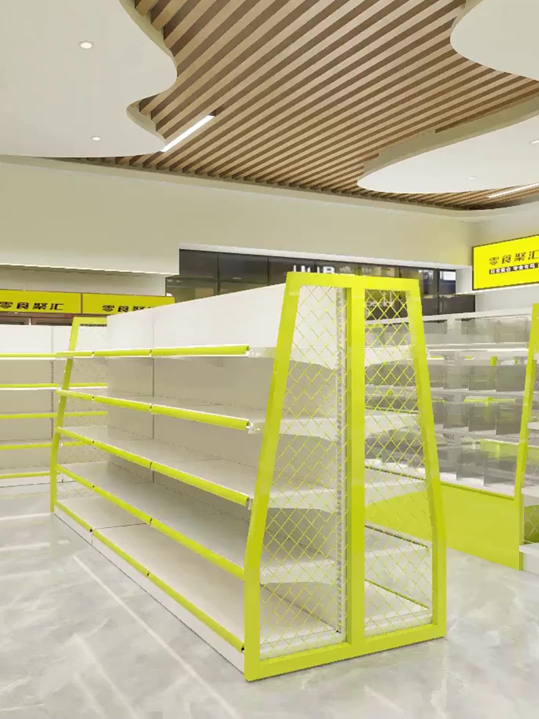 Customizable Supermarket Shelves Snack Food Display Snacks Rack - Buy ...