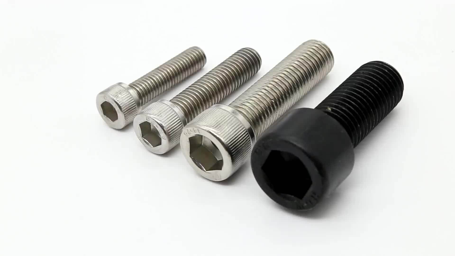 Stainless Steel Full Threaded Machine Hex Socket Head Bolt - Buy ...