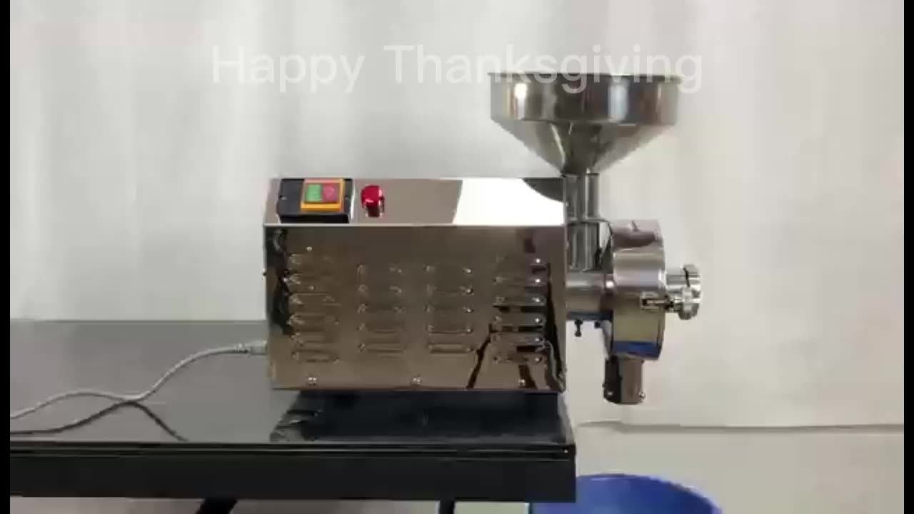 Dx-55 Automatic Sus304 3kw Corn Soya Grain Grinder Crushing Machine ...