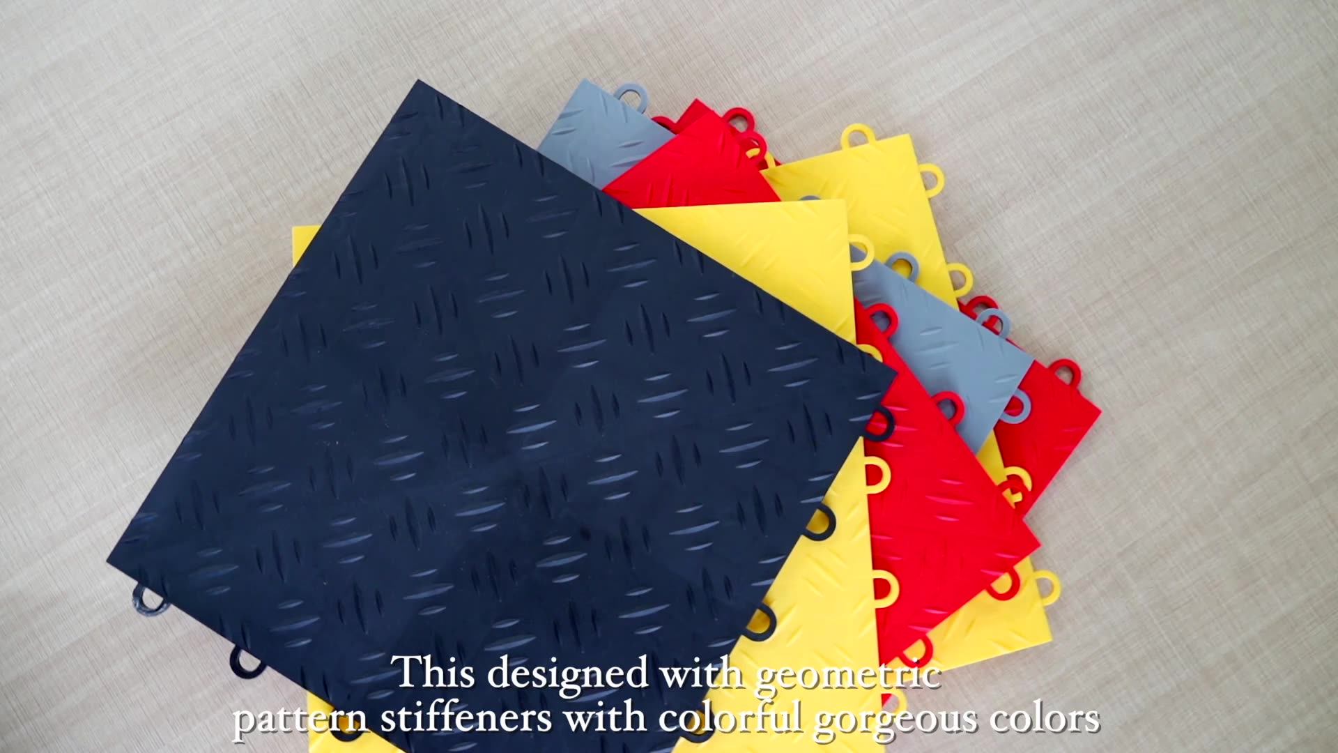 Soft Pp Modular Interlocking Tiles Drainage Floor Tiles Solid Modular ...