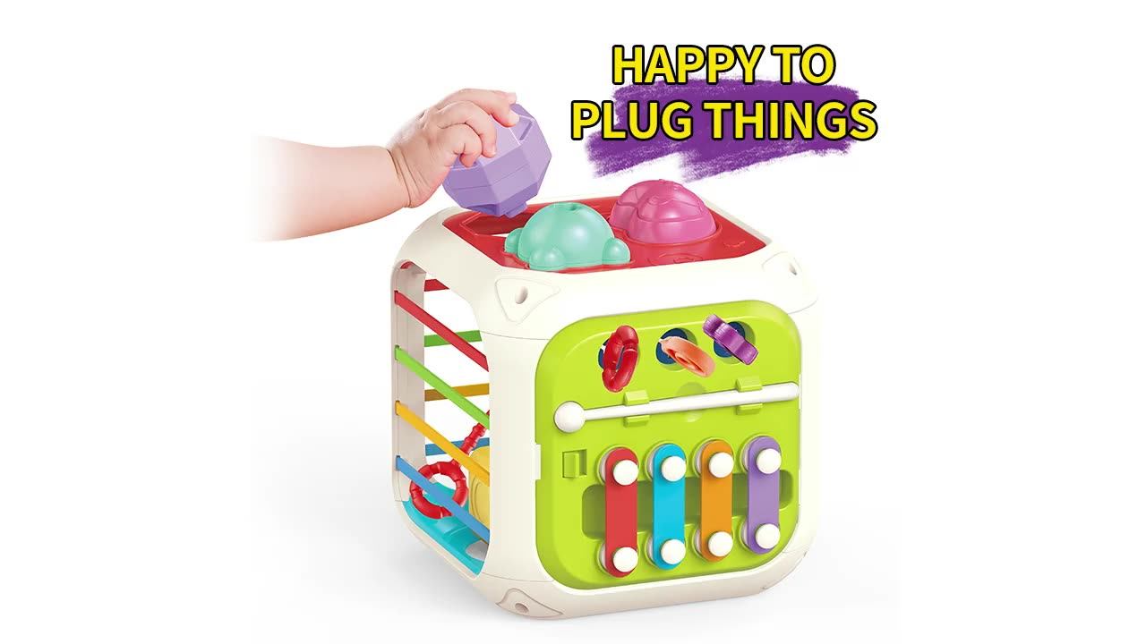 Chengji Montessori Finger Skills Pull String Sensory Educational Shape ...