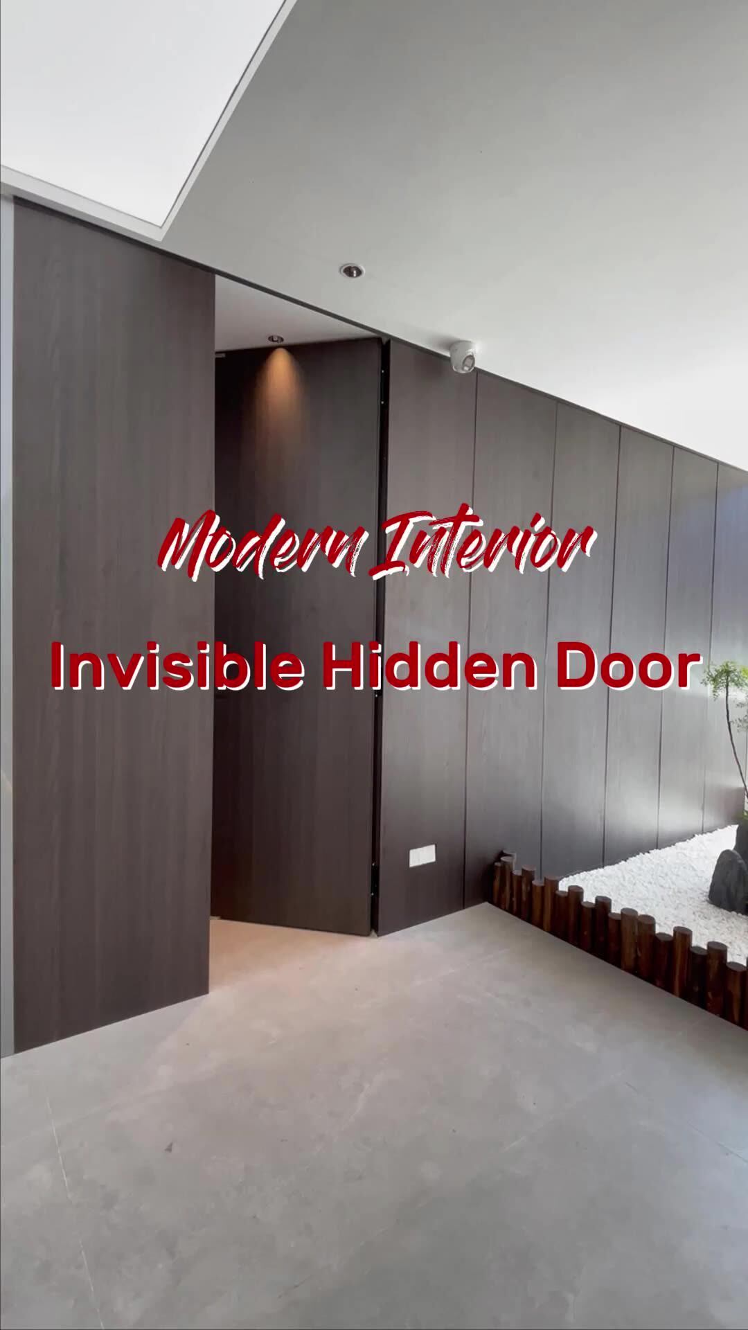 Prettywood Invisible Door Frameless Flush Design Concealed Wooden ...