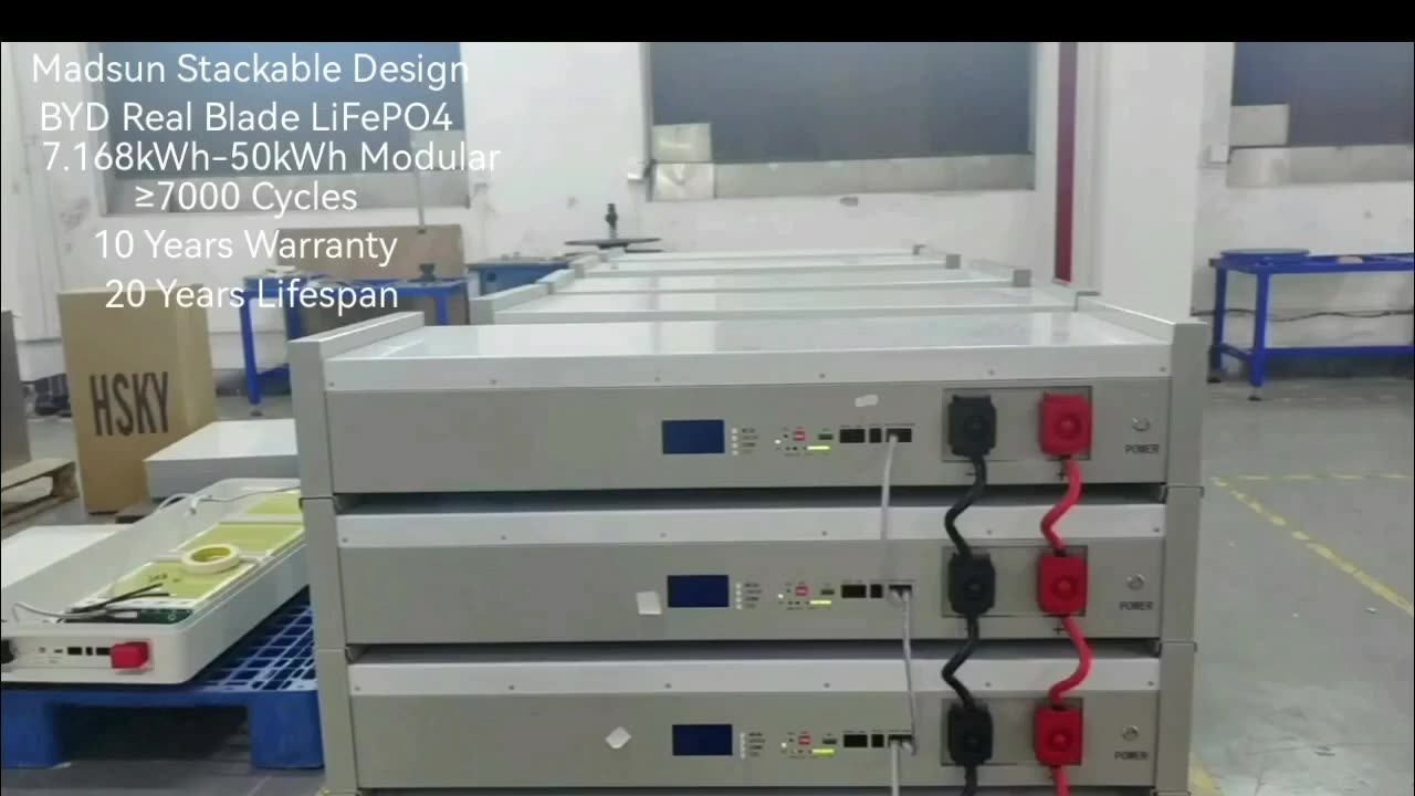 Madsun Stackable Byd Blade Battery Pack 100kwh 85kwh 70kwh For Solar ...