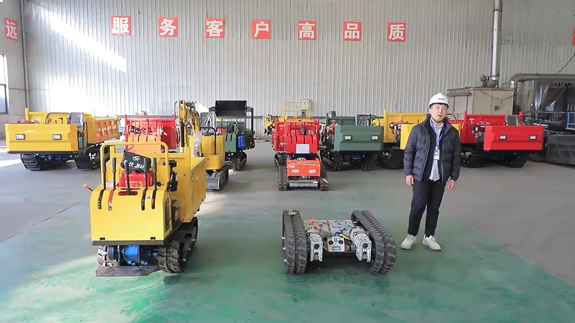 Rubber Steel Tracked Chassis Tracked Chassis Rubber Tracked Remote ...