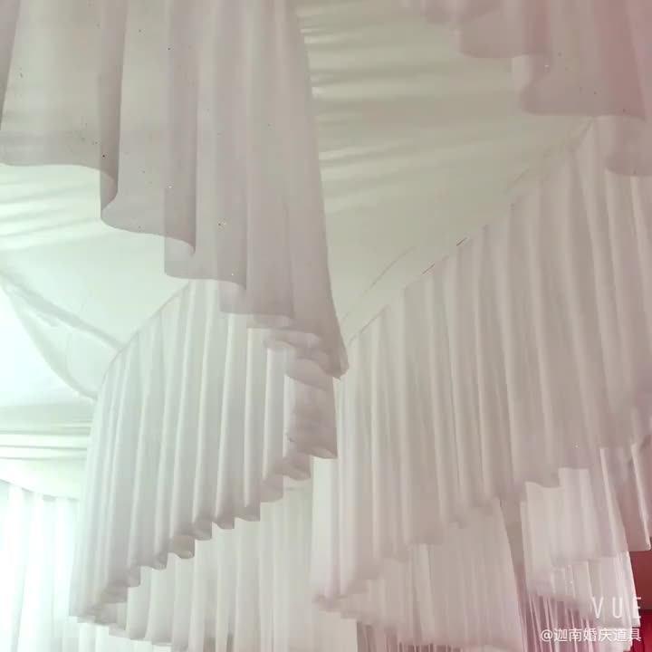 Backdrop Draping Kit Canopy Fabric Wedding Ceiling Drape - Buy Ceiling ...