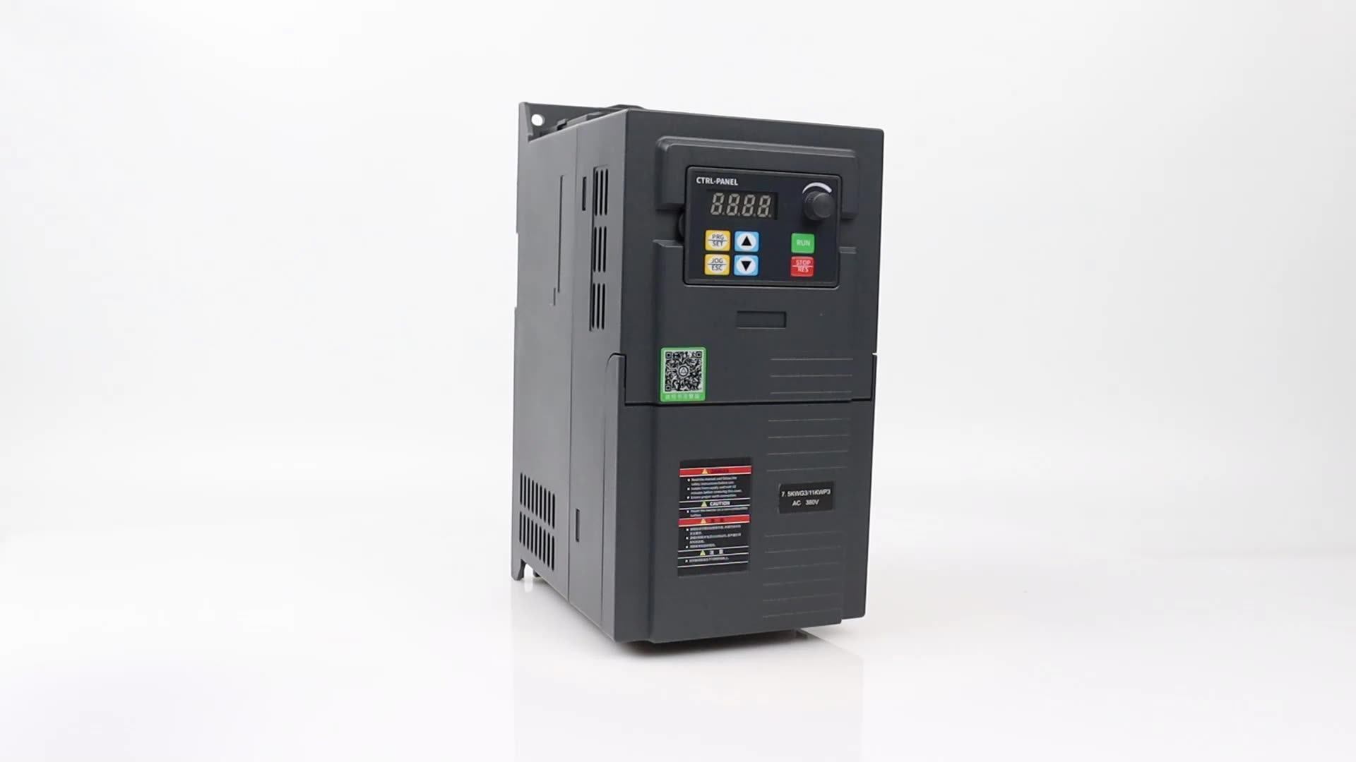 2.2kw Vfd Igbt Module Vector Control Single Phase To Three Phase 1ph To ...