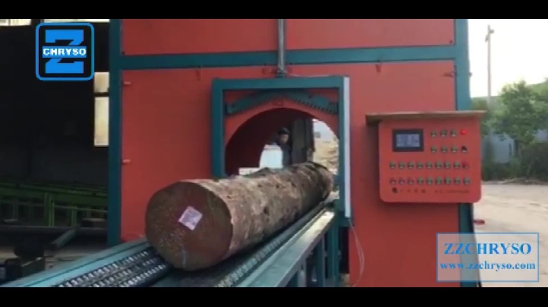 Heavy Duty Log Cross Cut Saw Cnc Wood Cut Off Saw Machine Stable ...