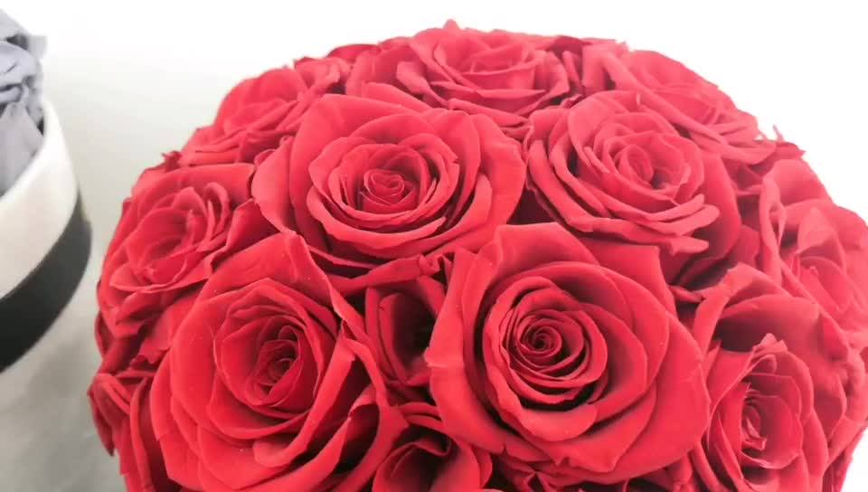 Wholesale Forever Rose Flower Box Christmas Decorations Indoor ...