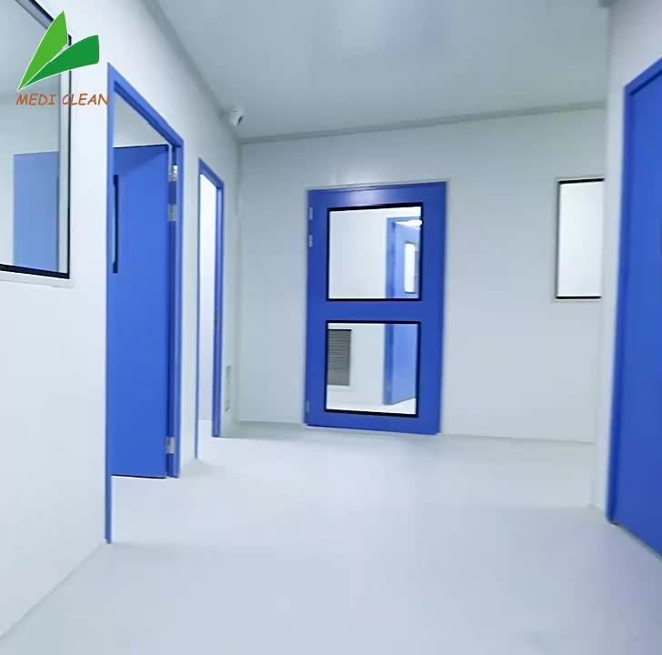 Customized Clean Operating Room Metal Cleanroom Door Medical Office ...