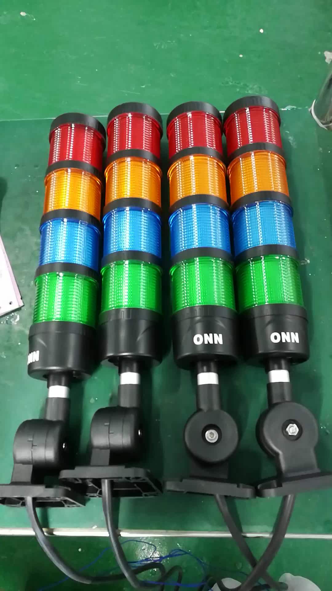 Three Levels Rgb Stack Light Beacon Light For Machine Warning - Buy Led ...