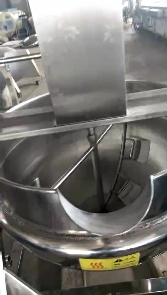 Commercial Electrical Heating Fried Rice Thicken Cooking Machine With ...