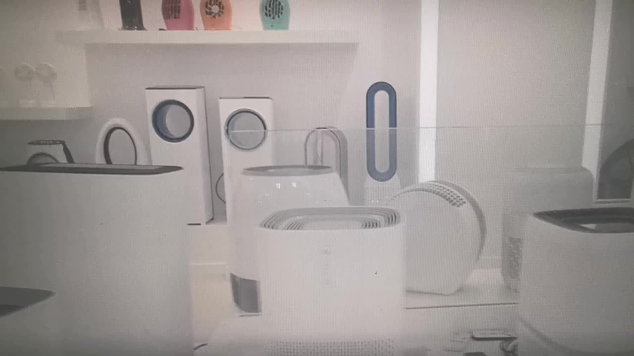 Konwin Bladeless Fan-desk Fan For Bedroom,Home Office,90 Degree ...