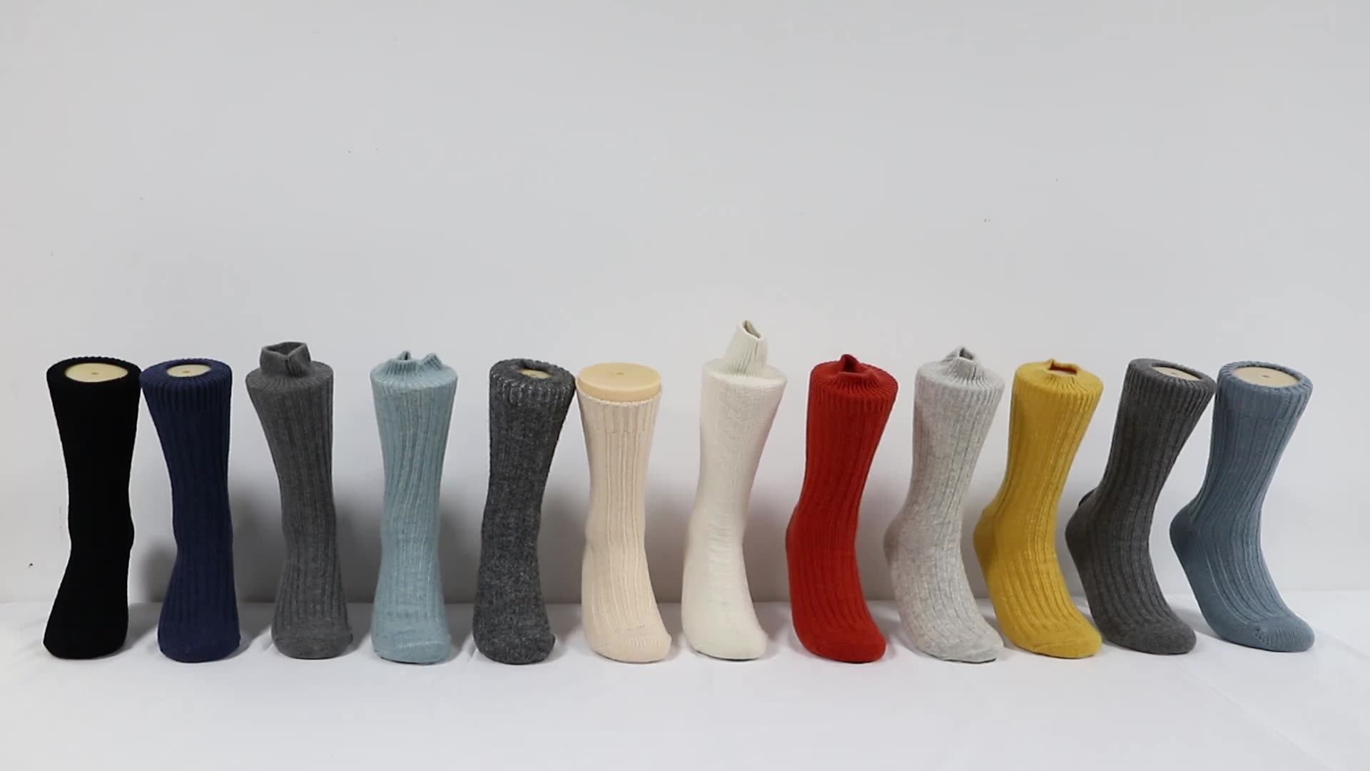 Winter Autumn Custom Brand Logo Long Unisex Alpaca Wool Socks Men Women ...