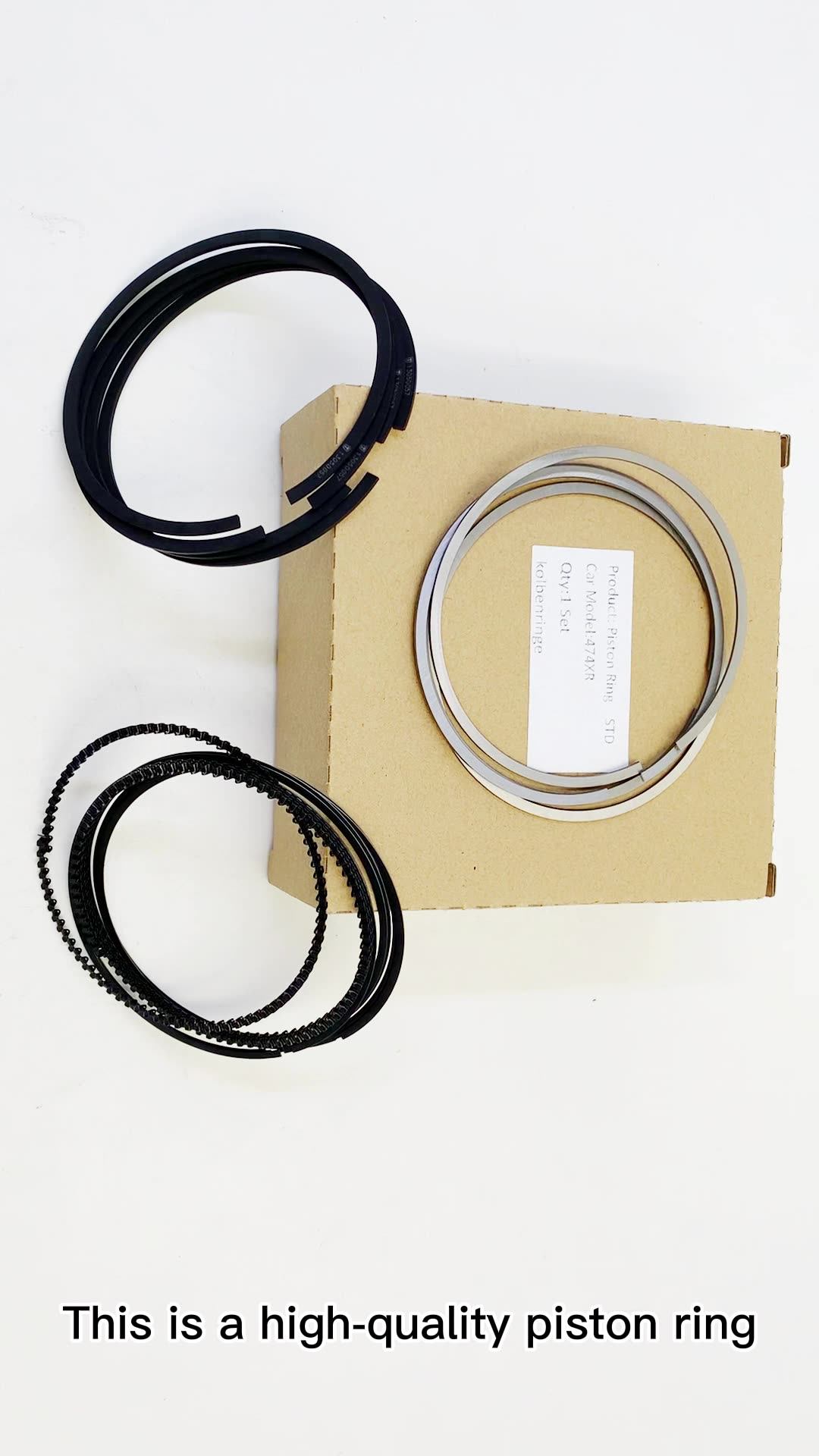 High Quality Compacted Graphite Iron Vehicle Engine Part Piston Rings ...