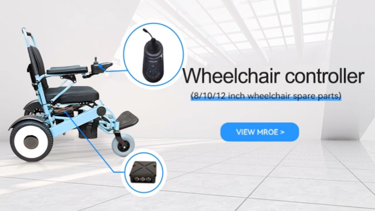 24v 250w 360 Degree Joystick Controller For Electric Wheelchair Forward ...