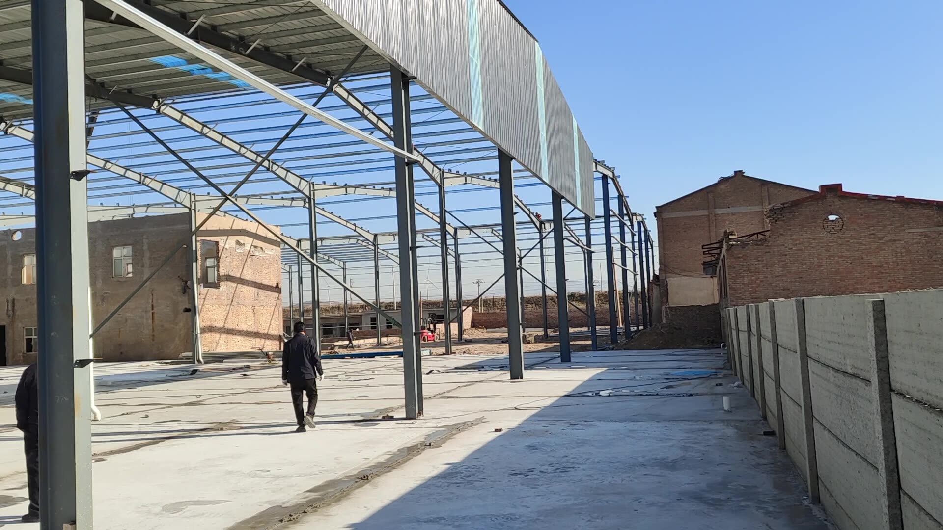 Prefabricated Building Light H Beam Easy Build Prefab Warehouse Low ...