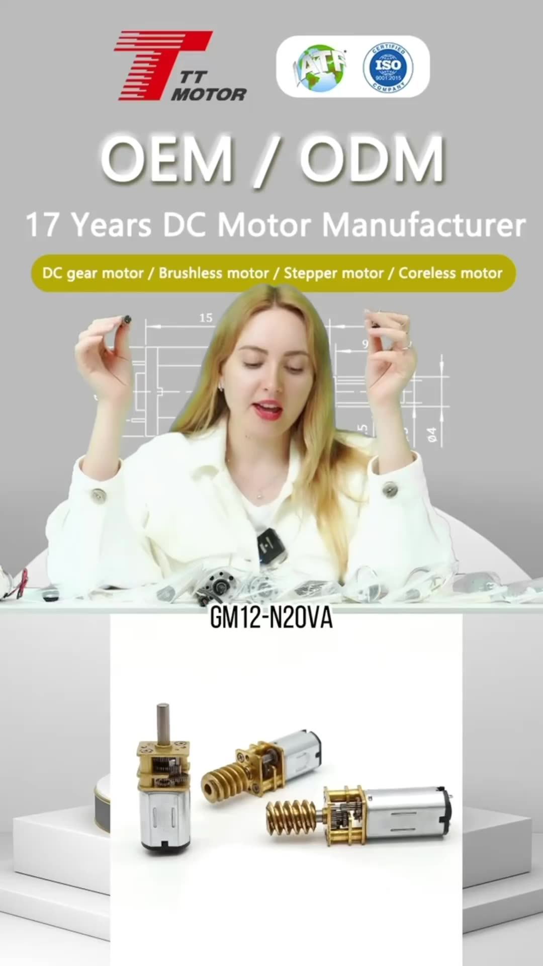 Micro Gear Motor N10 N20 N30 Mini Brushed 3v 6v 12v Dc Spur Geared ...