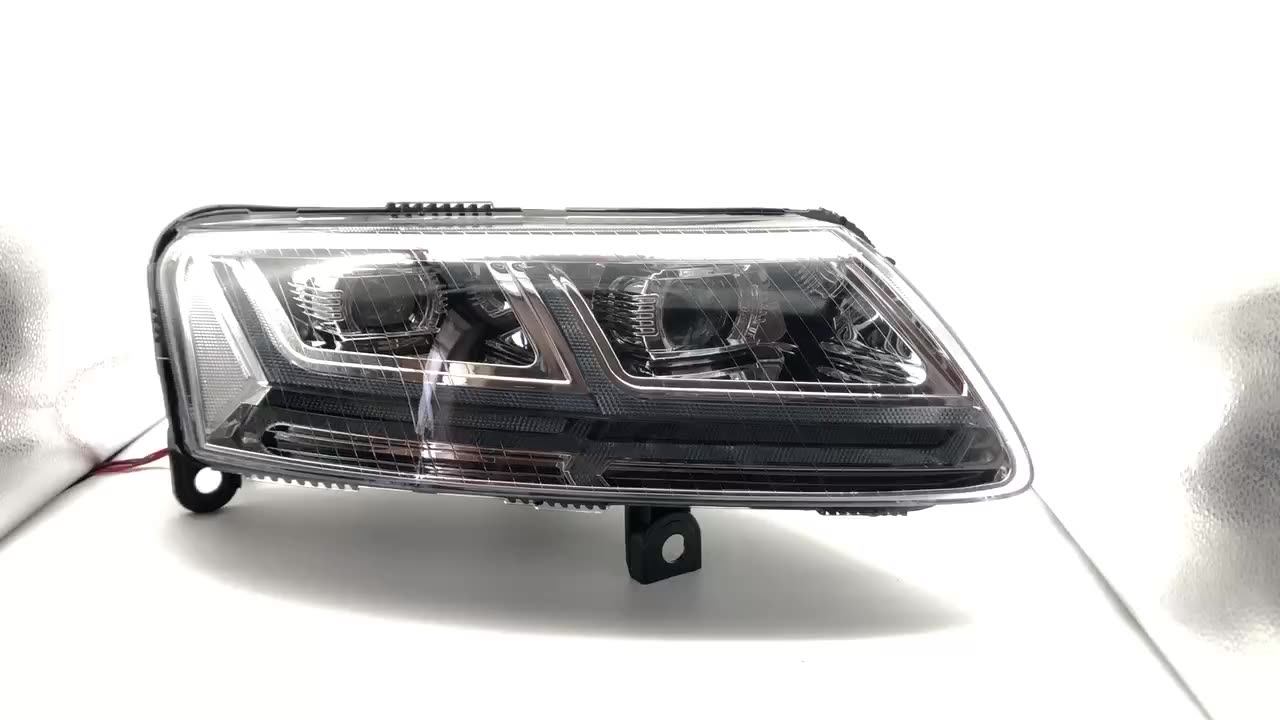 New Style Led For Audi A6 Headlights 2005-2011 A6 C5 C6 Led Headlight ...