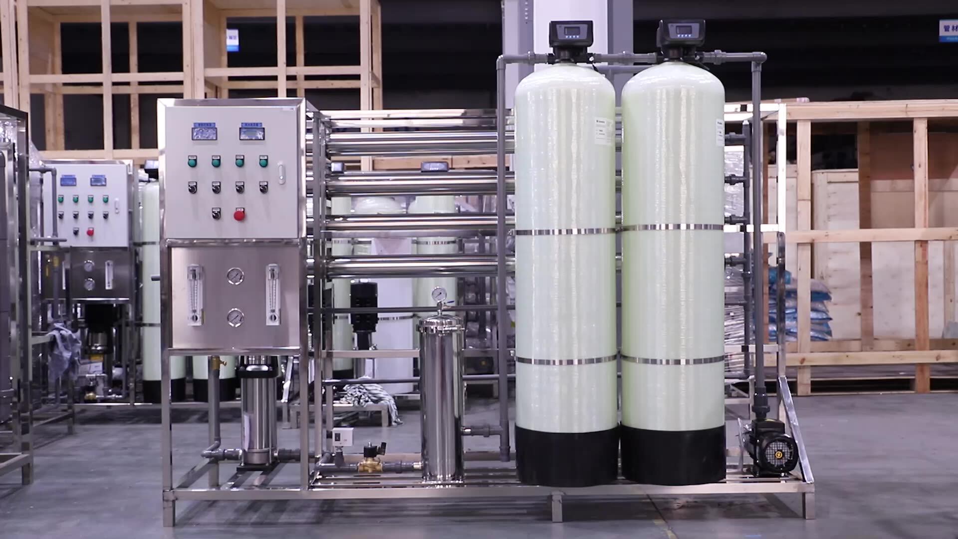 Cheap High Desalination Rate Purified Water Treatment 2000l/h ...