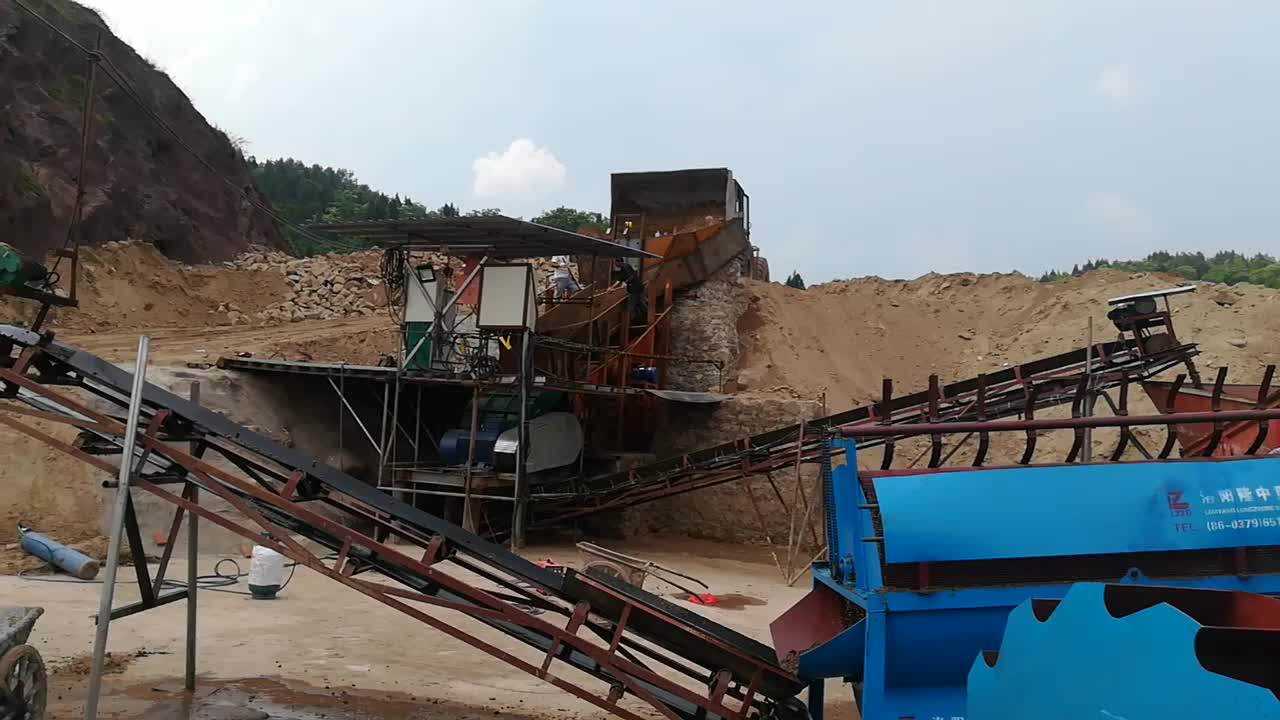 Silica Small Rotary Sand Sieving Roller Screening Sifting Machine ...
