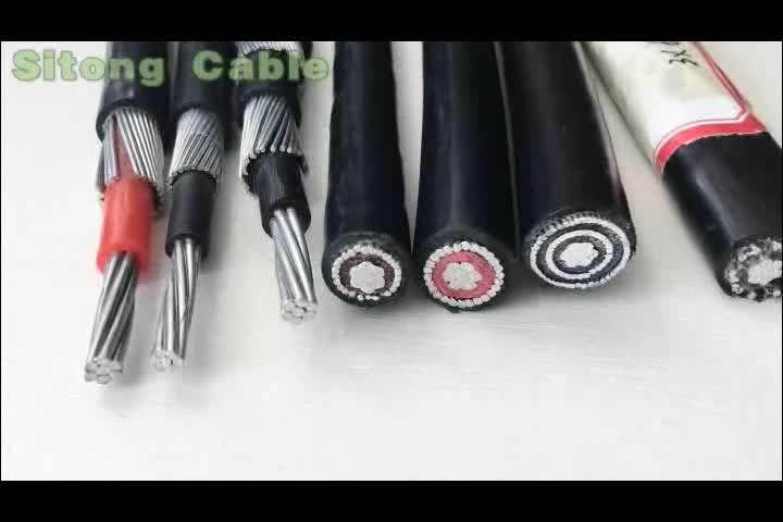 Aa 8000 Aluminum Alloy Conductor Xlpe/pvc Concentric Cable 2x6+6awg,2x4 ...