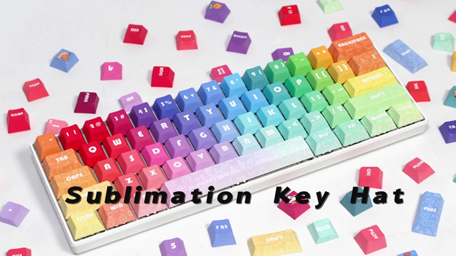 Xda Profile Gaming Mechanical Keyboard Custom Dye Sublimation Keycap 61 ...