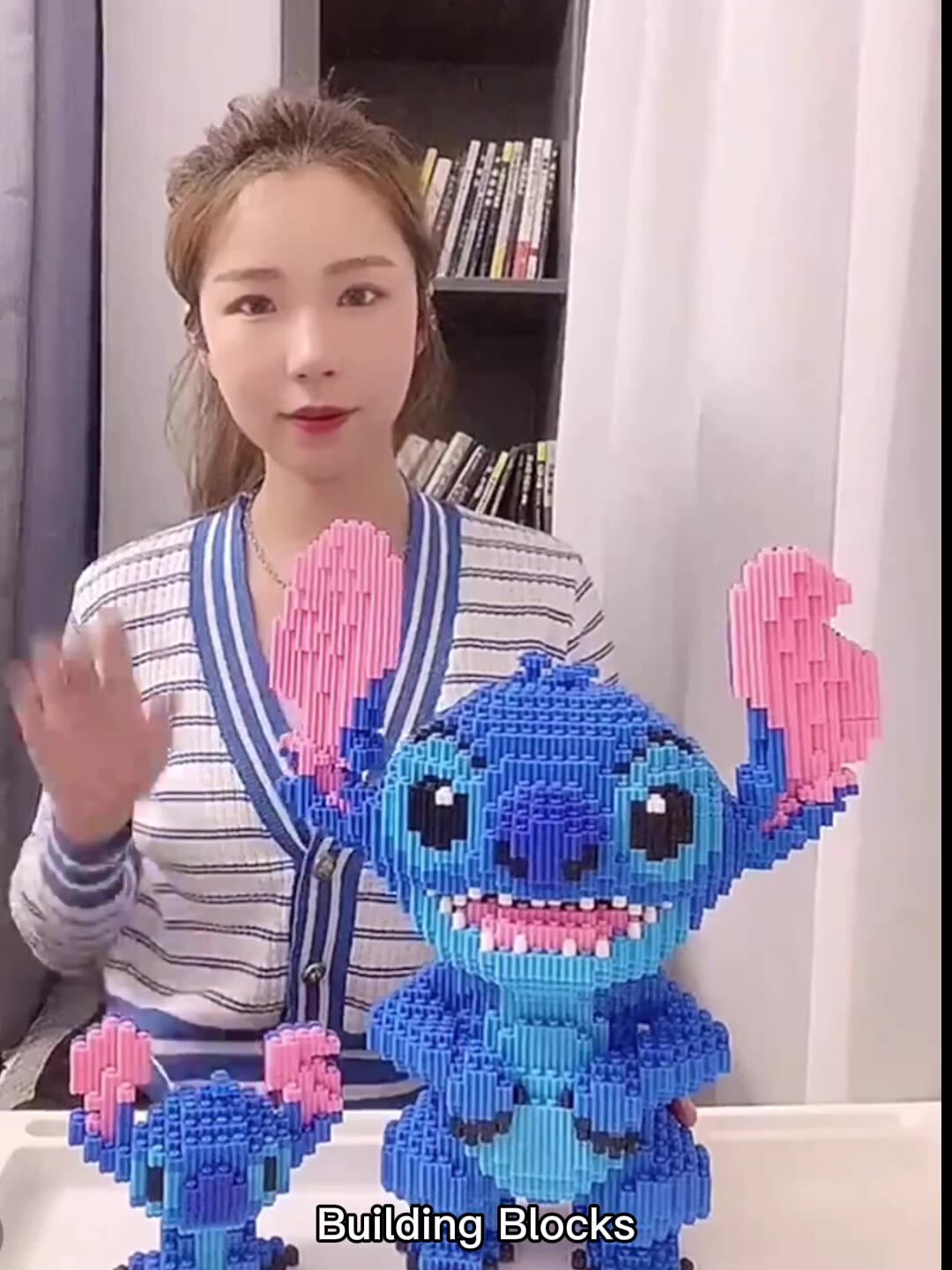 Dropshipping Cartoon Model Magic Micro Stitch Angel Building Blocks ...