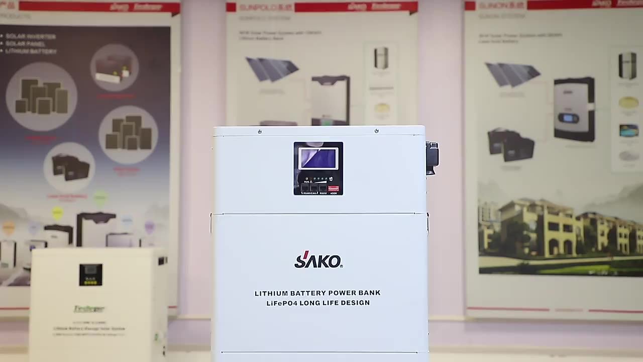 Sako Lithium Ion Batteries With Bms 12v 24v 100ah 10kwh Deep Cycle Home ...