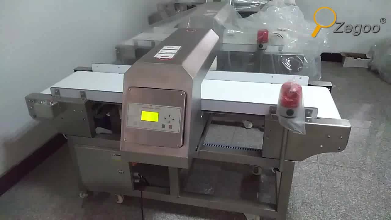 Conveyor With Metal Detecting Powder Lcd Metal Detector Machine For ...