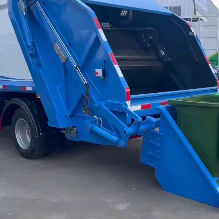 Compression Rubbish Truck/new Compactor Dongfeng Eq1060 4*2 Compaction ...