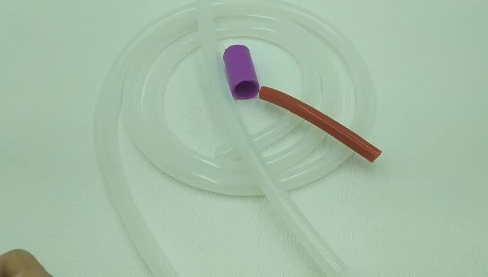 Welcome Customized High Flexible Purple Silicone Rubber Hose Tube Pipe ...