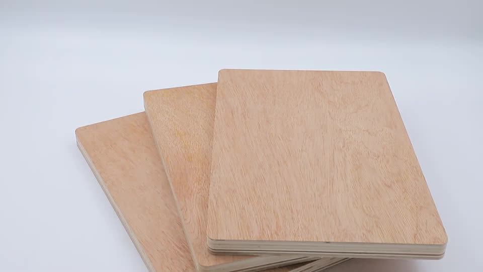 Different Types Of Plywood Coated Paper Melamine Faced Particle ...