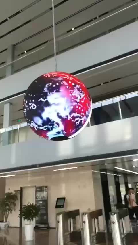 Full Color 360 Degree Ball Led Display Led Video Sphere/sphere Display ...