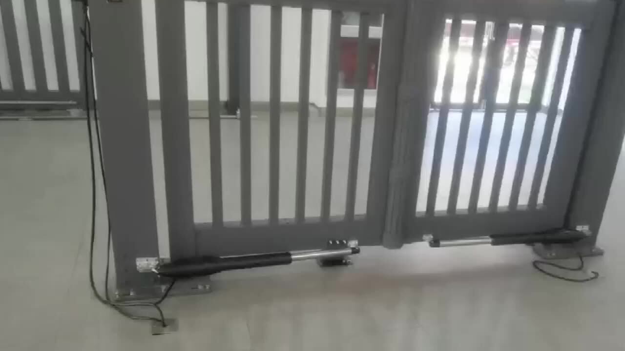 300kg Dc 24v Solar Powered Swing Gates Auto Swing Gate Opener Swing ...