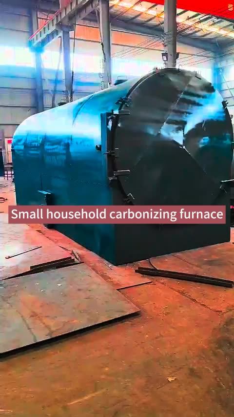 High Temperature Smokeless Charcoal Machine Biochar Kiln Carbonization ...
