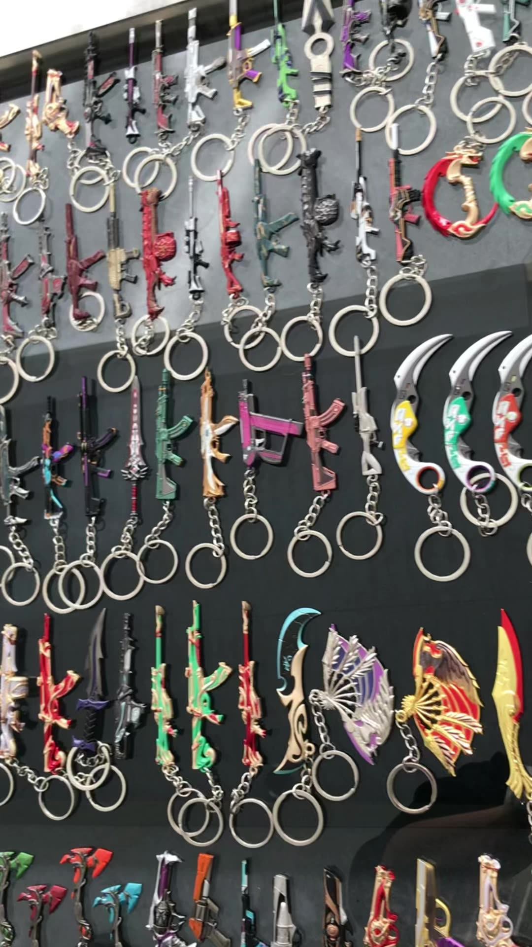 Zoro Sword Anime One Piece Katana Keychains 9cm Metal Katana Keychains ...